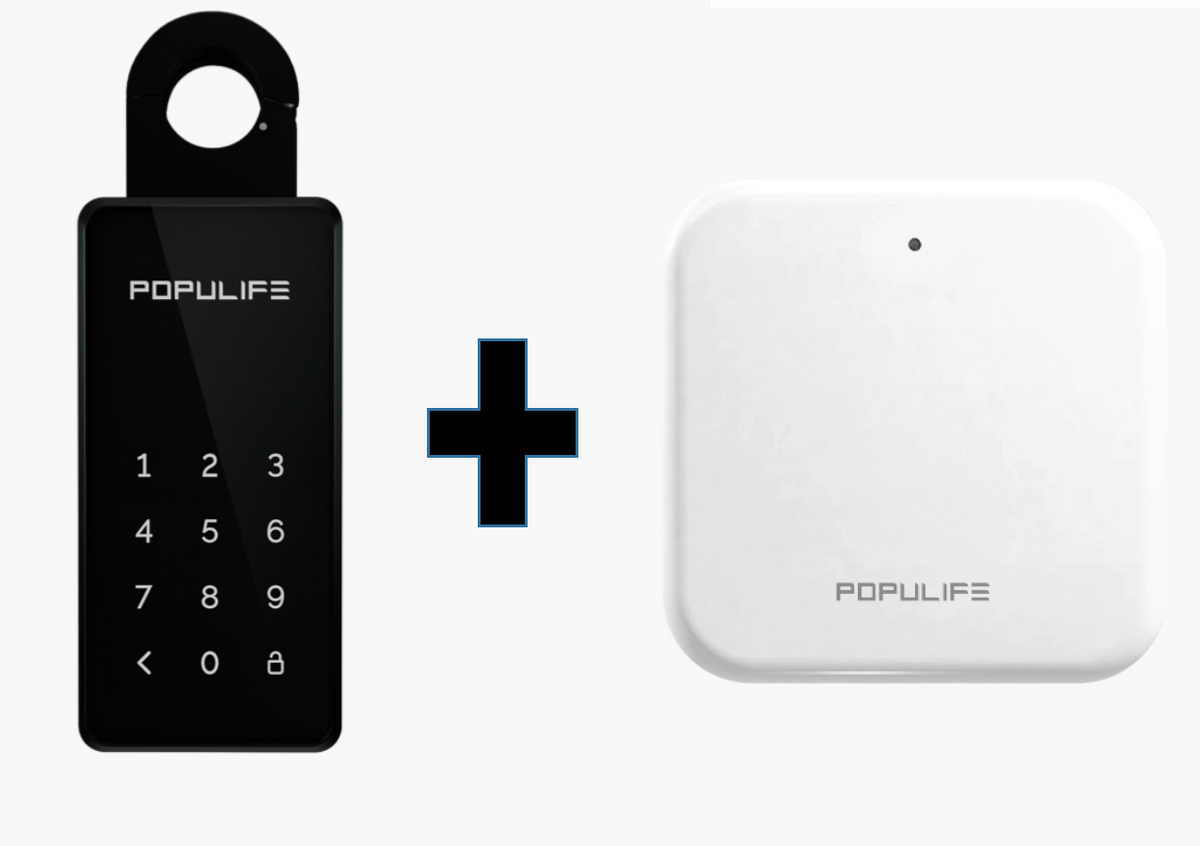 Populife Smart Keybox Pro (Online Version) - Secure Access Control